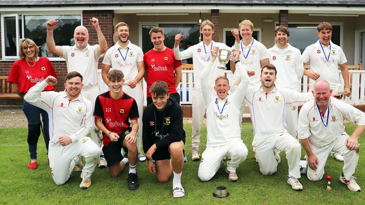 Carew Seconds cricketers take the Alec Colley Cup | tenby-today.co.uk